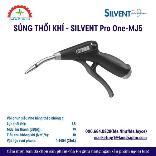 SÚNG THỔI KHÍ - SILVENT Pro One-MJ5