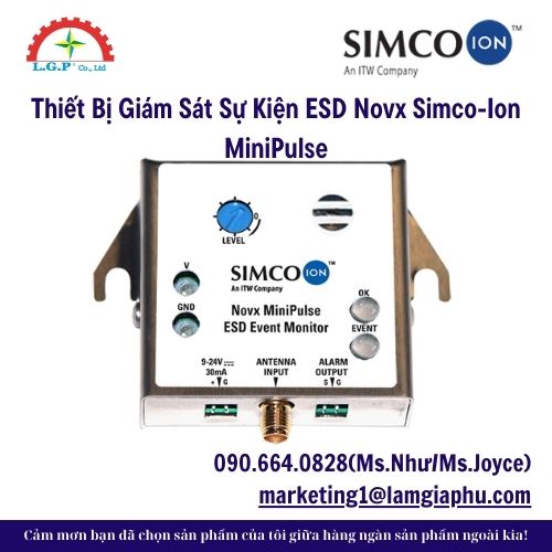 Thiết Bị Giám Sát Sự Kiện ESD Novx Simco-Ion MiniPulse